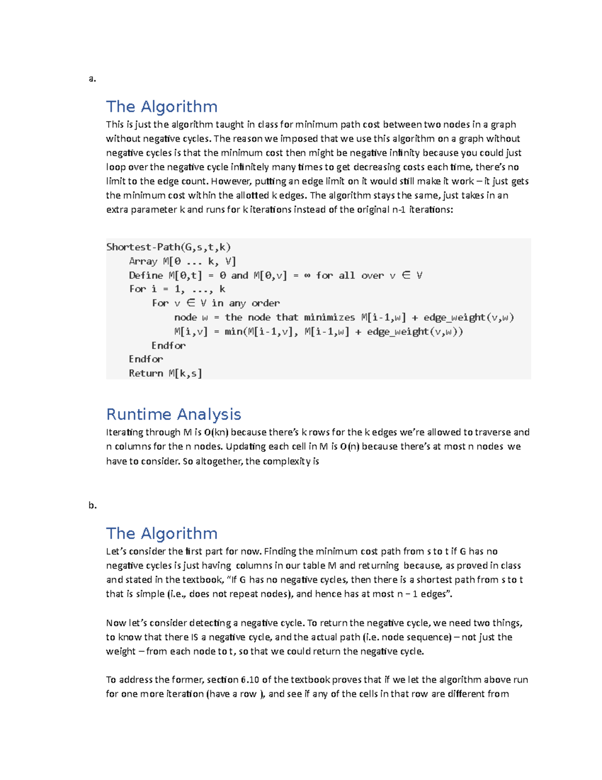 Q3 Hw3 Homework Assignment From Cs 4820 Taught By Professor Eva Tardis During Fall A The
