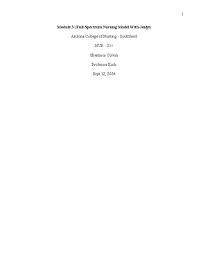 Nursing Process Handout-1 - Nursing Diagnosis A nursing diagnosis is a ...