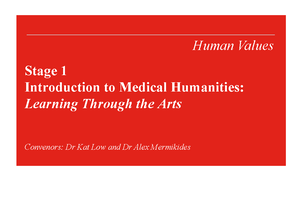 MBBS1 - KCL - Medicine - Studocu