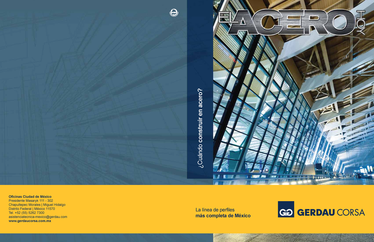 Cuando Construir en Acero-Gerdau Corsa - Oficinas Ciudad de México Presidente Masaryk 111 - 302 ...