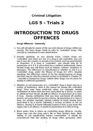 5. How to Conduct a Plea in Mitigation - The aims of a plea in ...