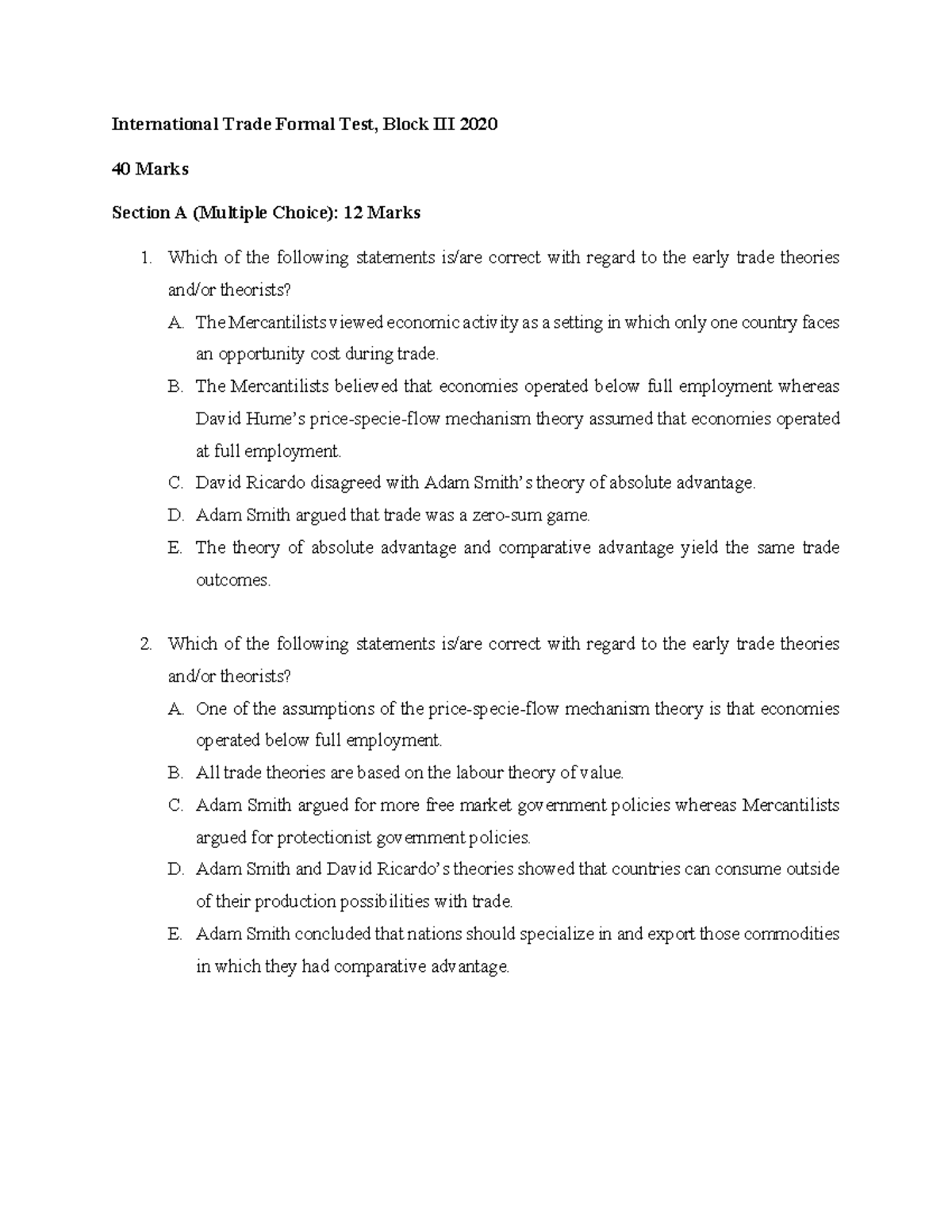 International+Trade+II+Formal+Test+2020 - International Trade Formal ...