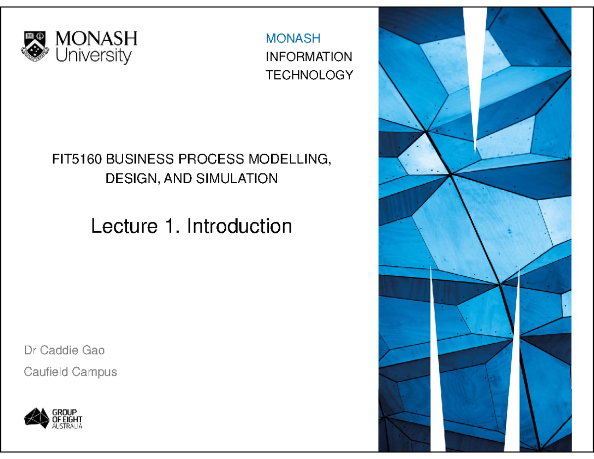 FIT5160 Lecture 01 PPT1 MONASH INFORMATION TECHNOLOGY FIT5160 fit5160-lecture-01-ppt1-monash-information-technology-fit5160