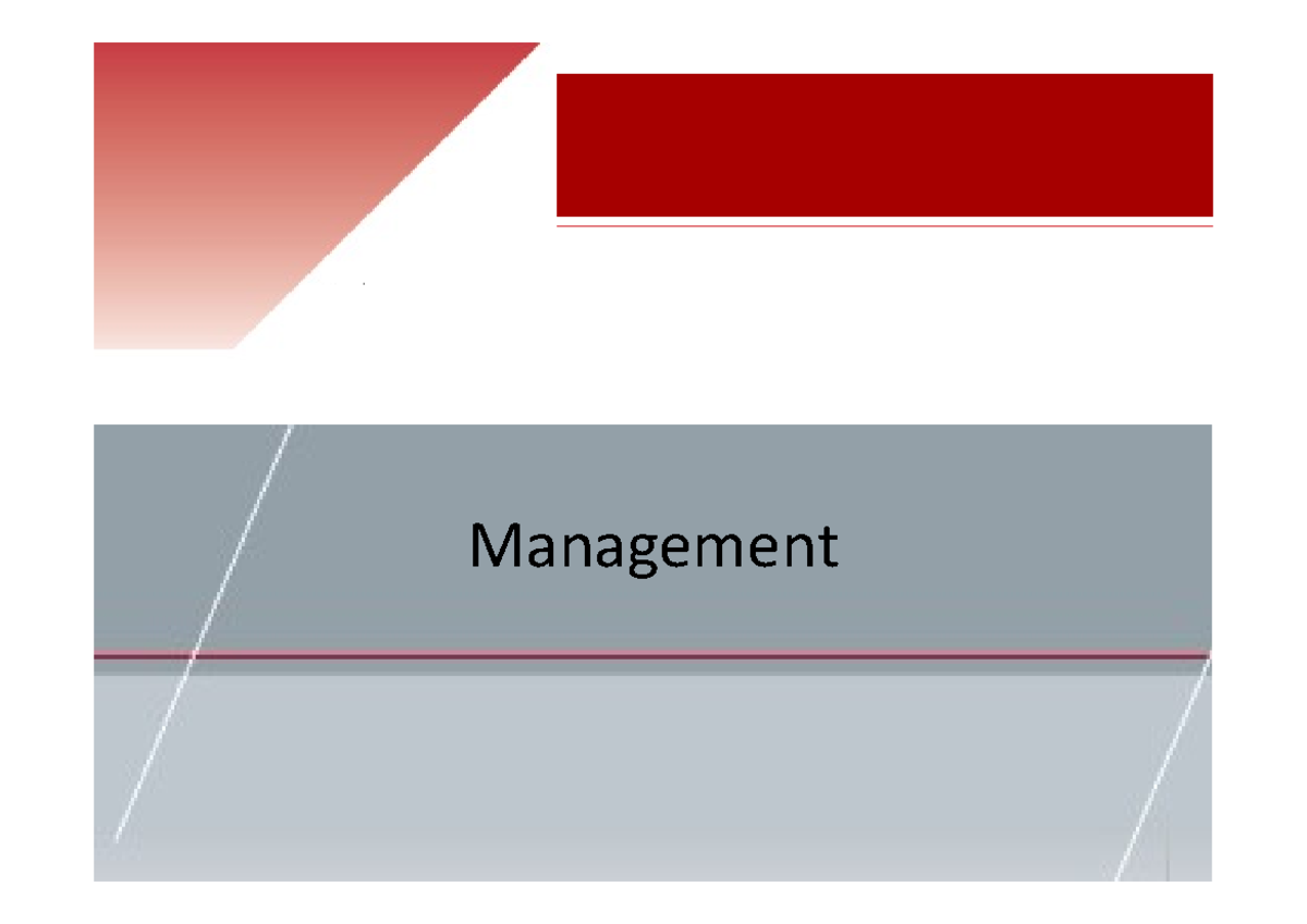 Mgt lesson 3 - lecture notes on planning - Management Foundations of ...