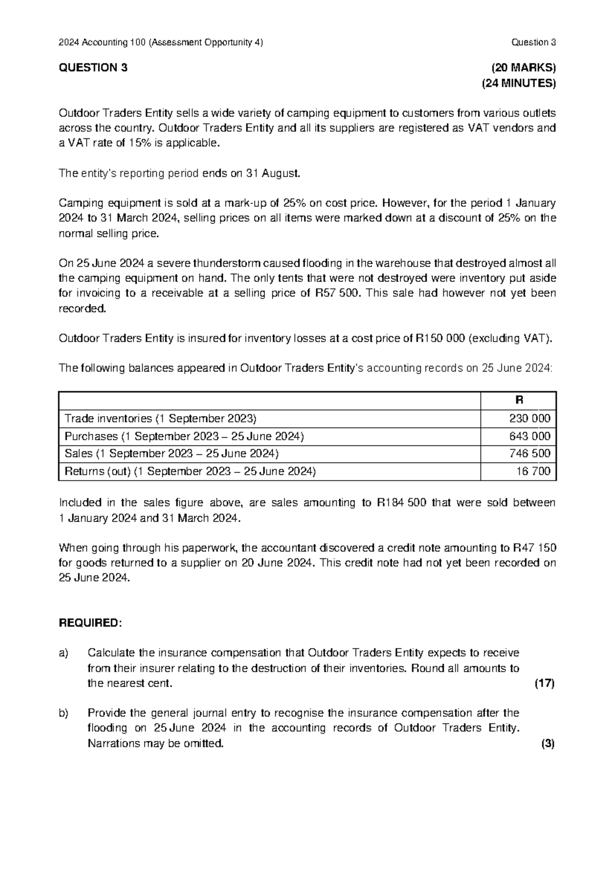 ACC100 AO4 Q3 2024 Final - 2024 Accounting 100 (Assessment Opportunity ...