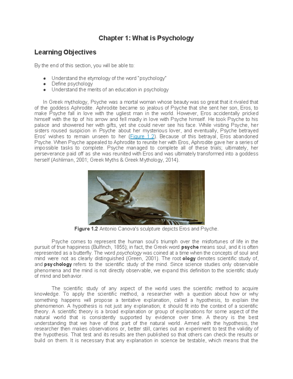 Chapter-1 -What-is-Psychology - Chapter 1: What is Psychology Learning ...