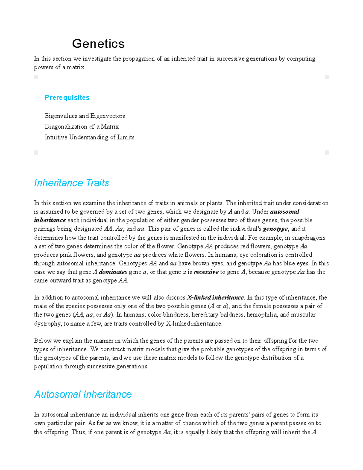 Genetics - This will help all the students that are studying and ...