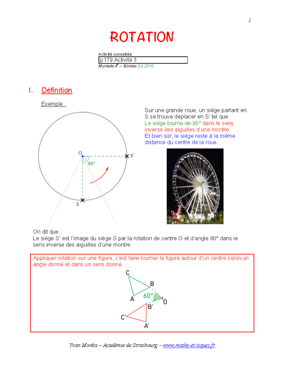 16Rotation - drfyuipbn,; - 1 Yvan Monka – Académie de Strasbourg ...