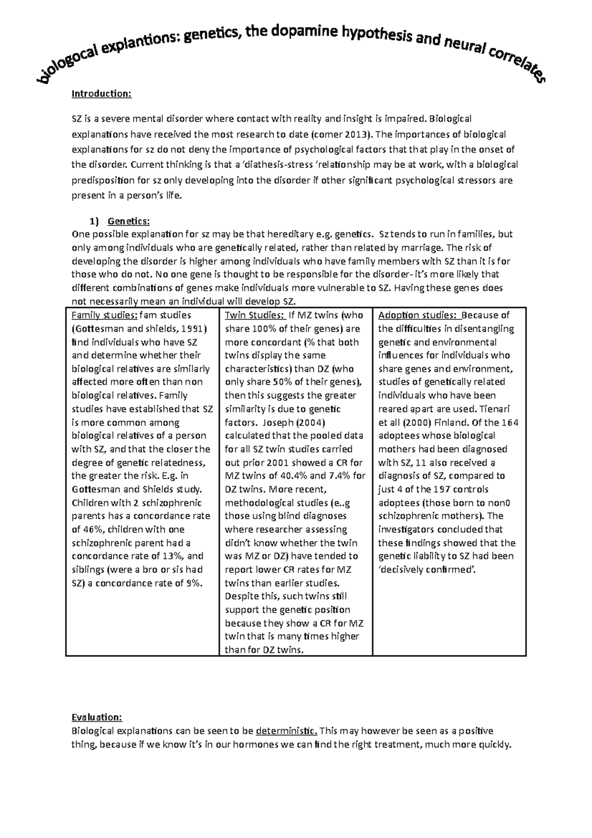 biological-explantions-introducion-sz-is-a-severe-mental-disorder