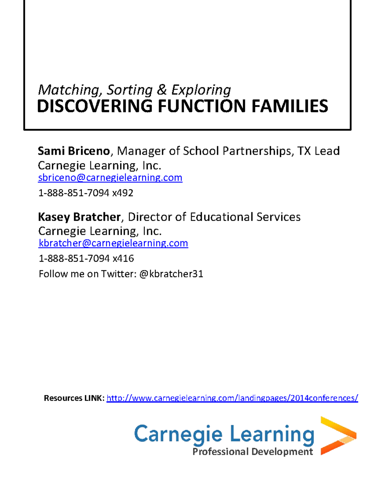 Discovering Function Families NCTM 2014 - Deprecated API usage: The SVG ...