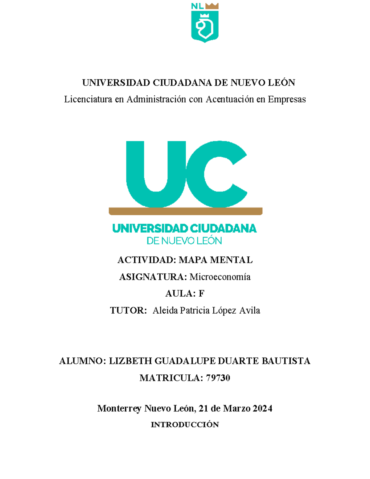 Mapaconceptualmicro - mapa Conceptual - UNIVERSIDAD CIUDADANA DE NUEVO ...