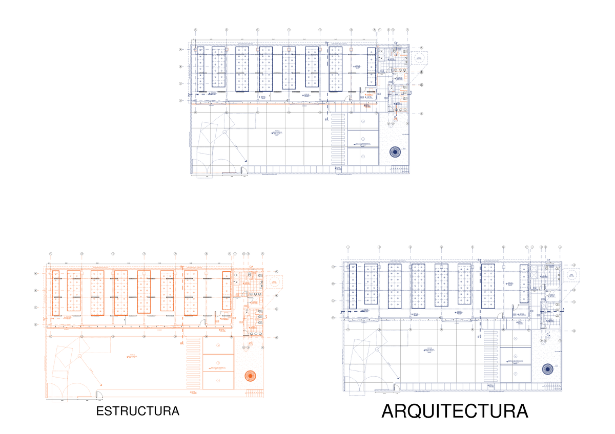 Planos DE ARQ. Y Estruc. Tarea 2-Model (OK) - NPT + 0 MANIOBRASPATIO ESTACIONAMIENTO NPT + 0. 1 ...