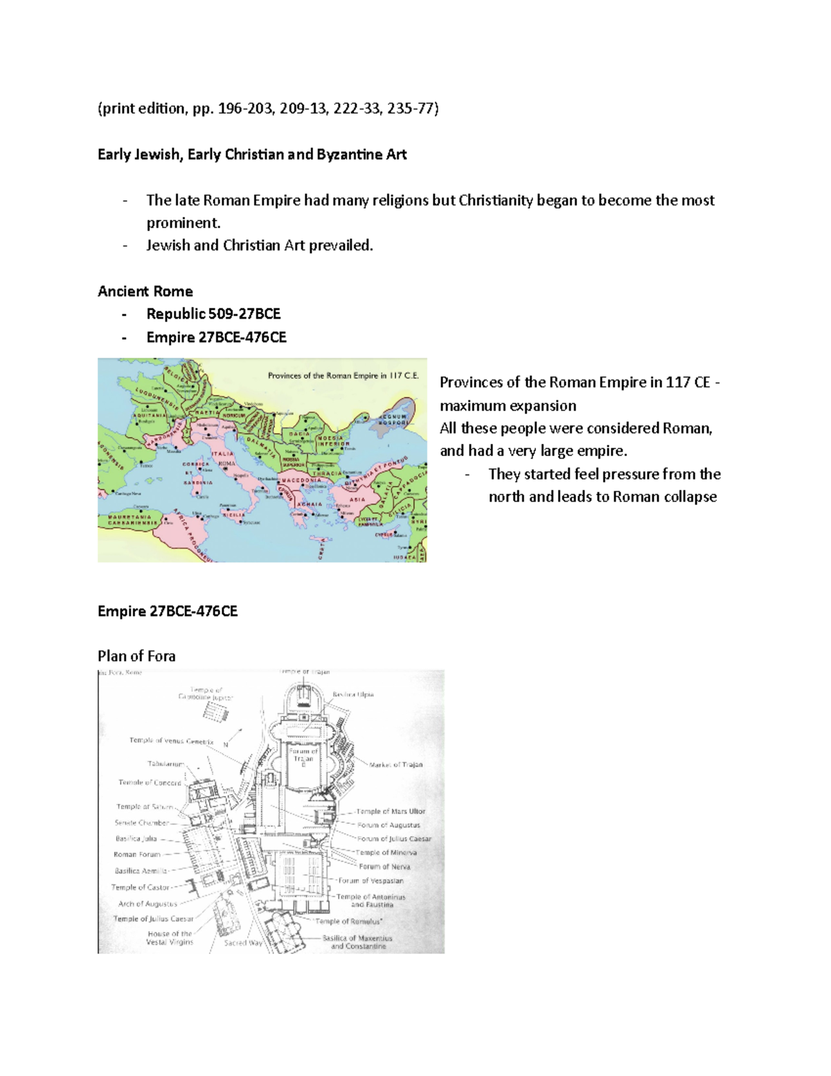 3 Ancient Rome - Lecture Notes - (print edition, pp. 196-203, 209-13 ...