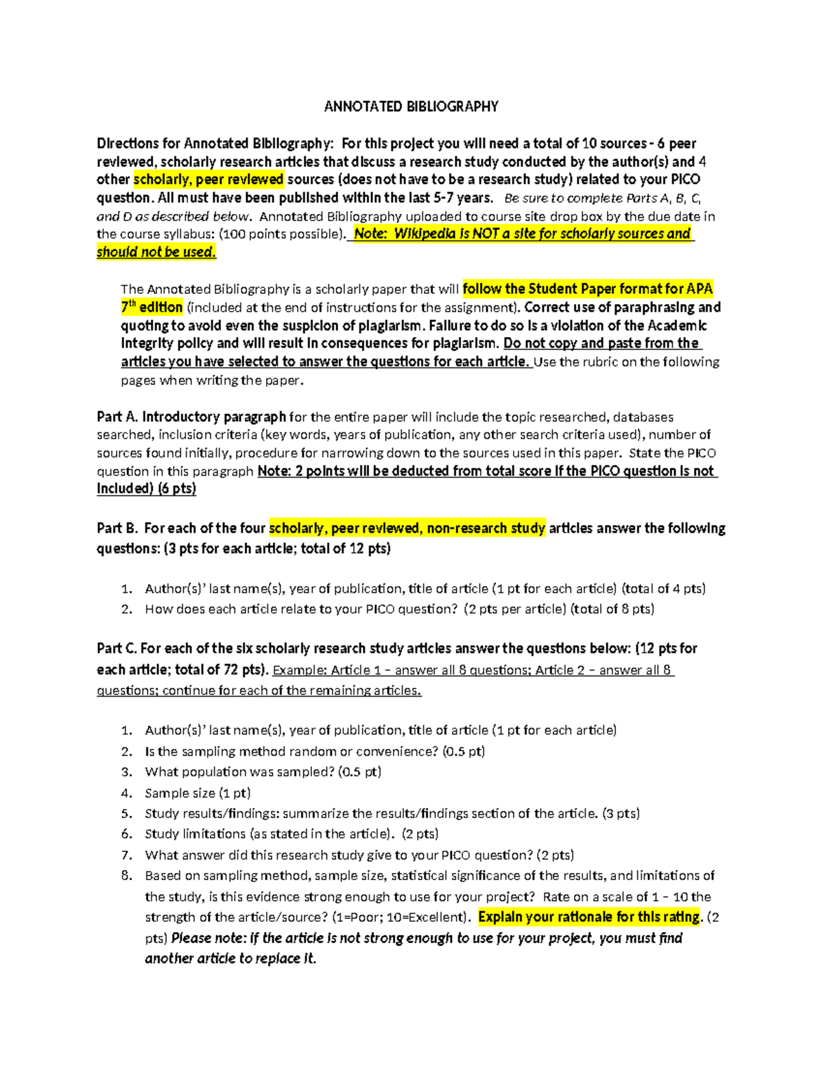 1. Annotated Bibliography Guidelines - ANNOTATED BIBLIOGRAPHY ...