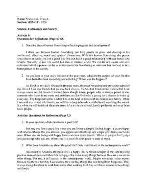 Learning Activity #5 - LEARNING ACTIVITY Read news articles and reports ...