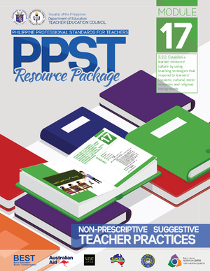 Module 11.PPST5 - Guidelines - MODULE 11 1 Monitor and evaluate learner ...