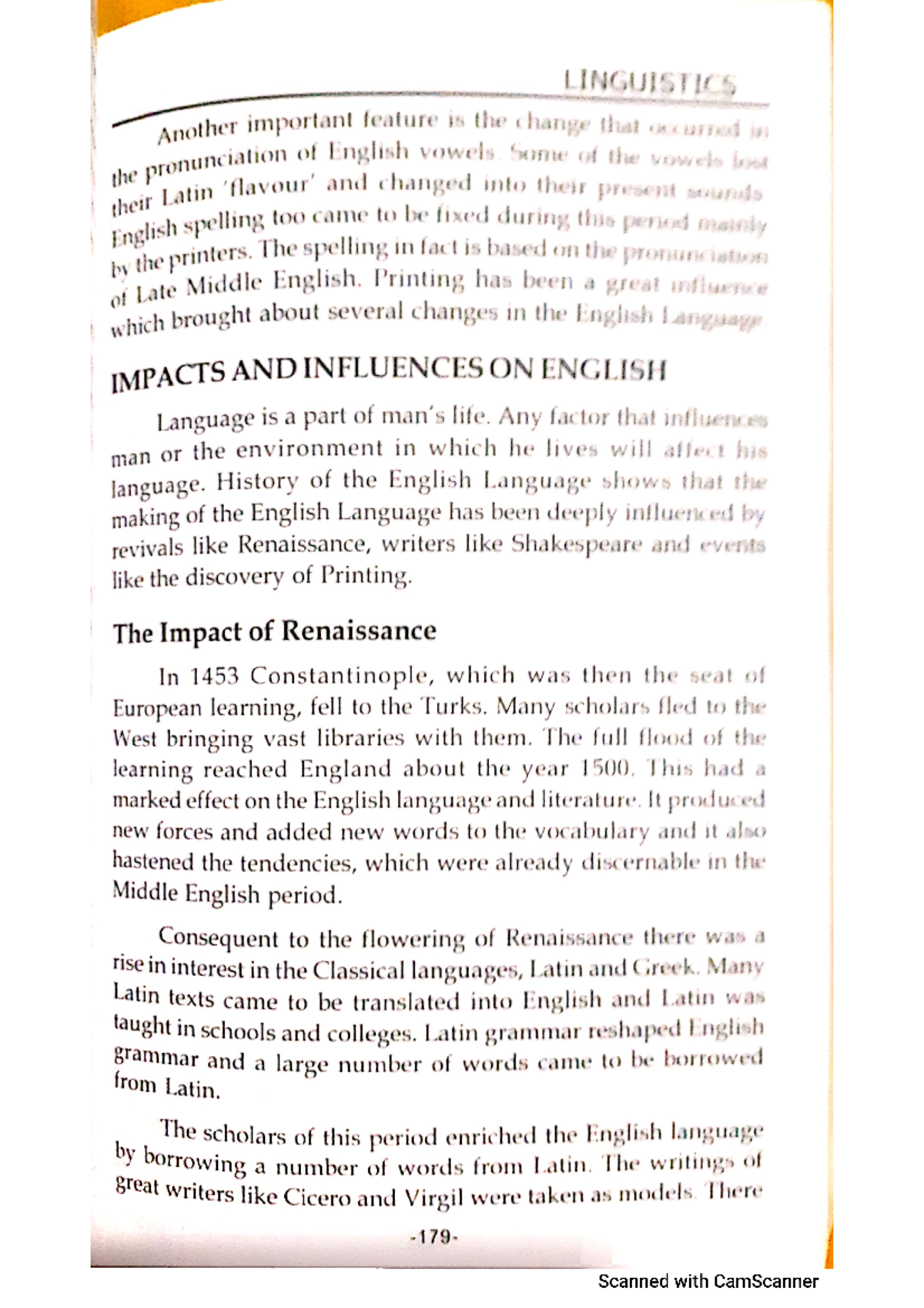 History of English language 1 - B.A English Language and Literature ...