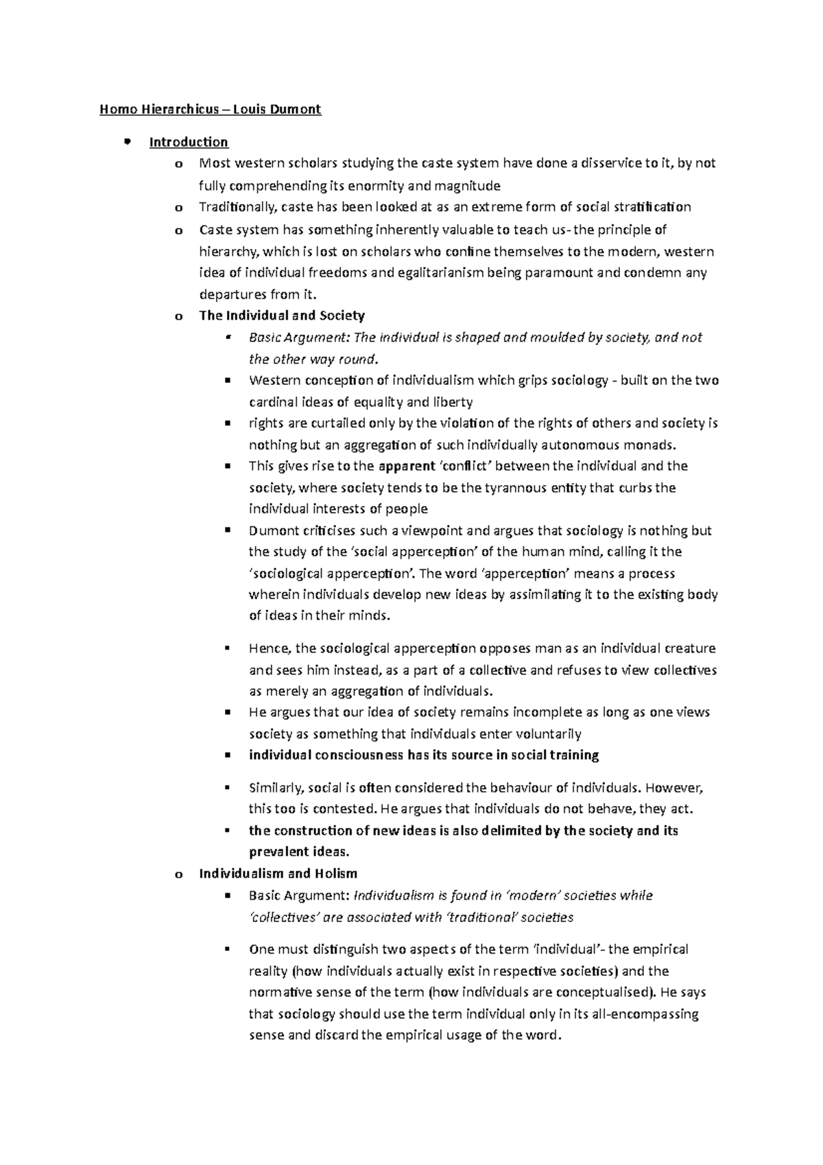 Caste - various theories of caste in sociological discourse - Homo ...