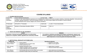 VED 2 Lessons Philosophers - Competencies: Explain the philosophy and the nature of the human ...