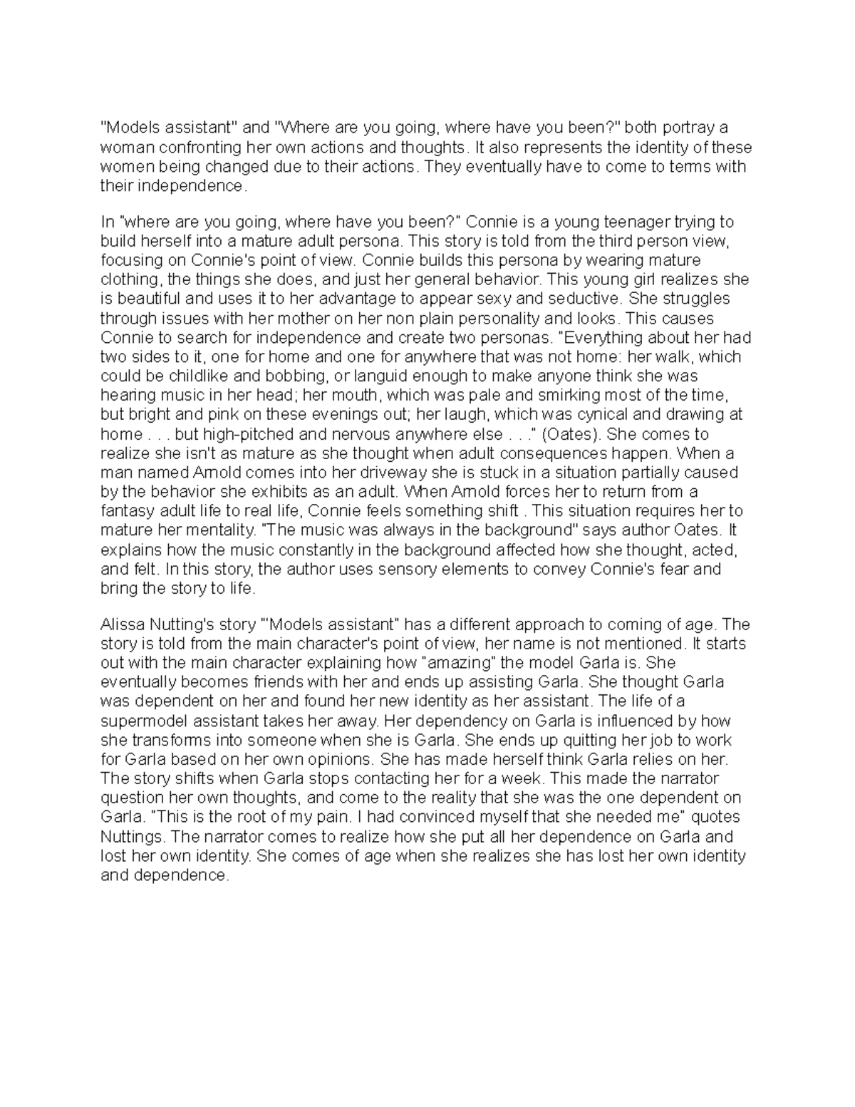 Models assistant - sjwbd - "Models assistant" and "Where are you going ...