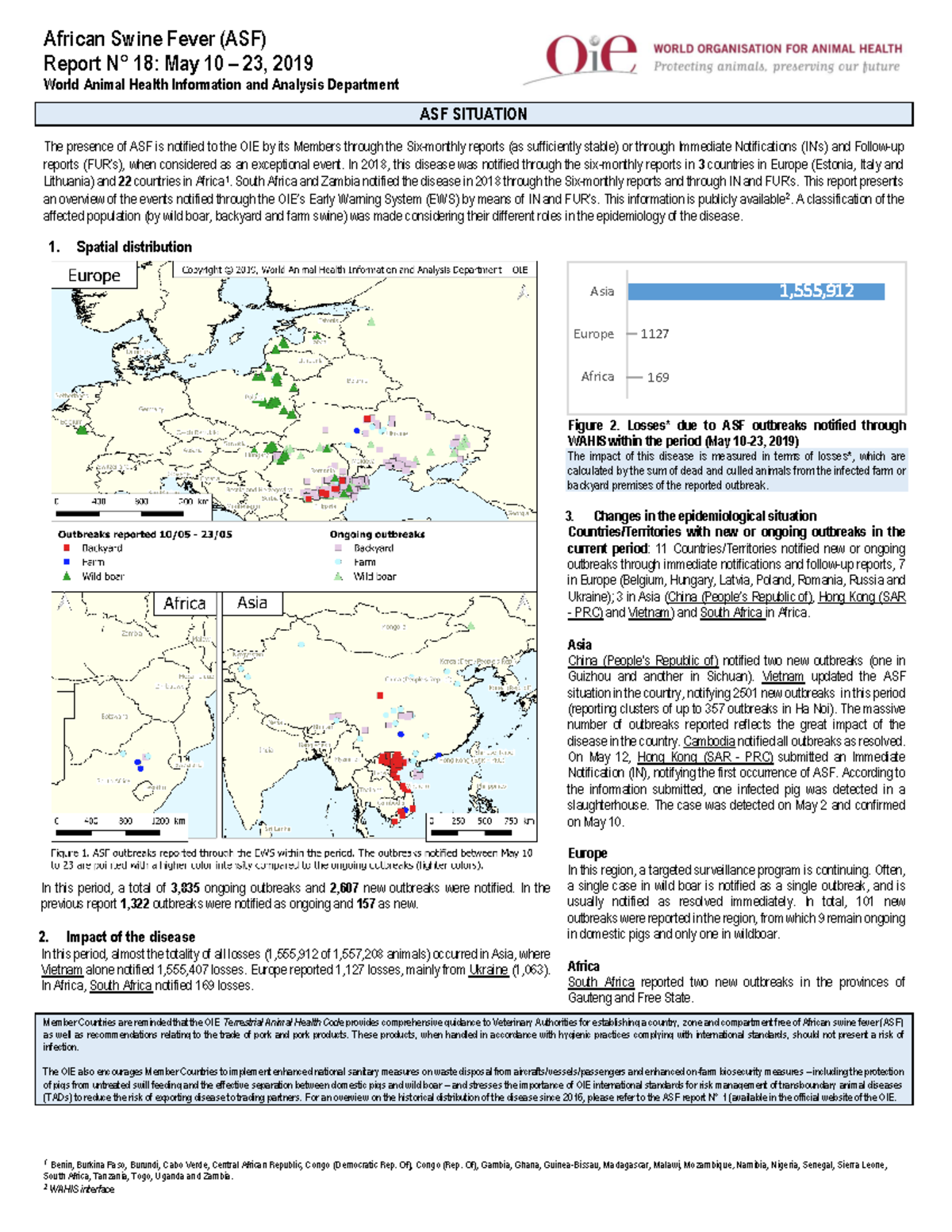 Report 18 Current situation of ASF mic thang 5-2019 - African Swine ...