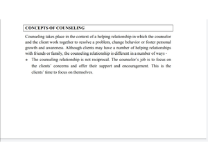 Notion and misconceptions about counseling - Guidance And Counselling ...