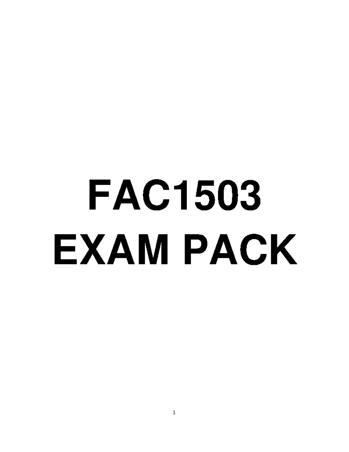 FAC 2017 Answers to nov exam - FAC EXAM PACK FINANCIAL ACCOUNTING ...