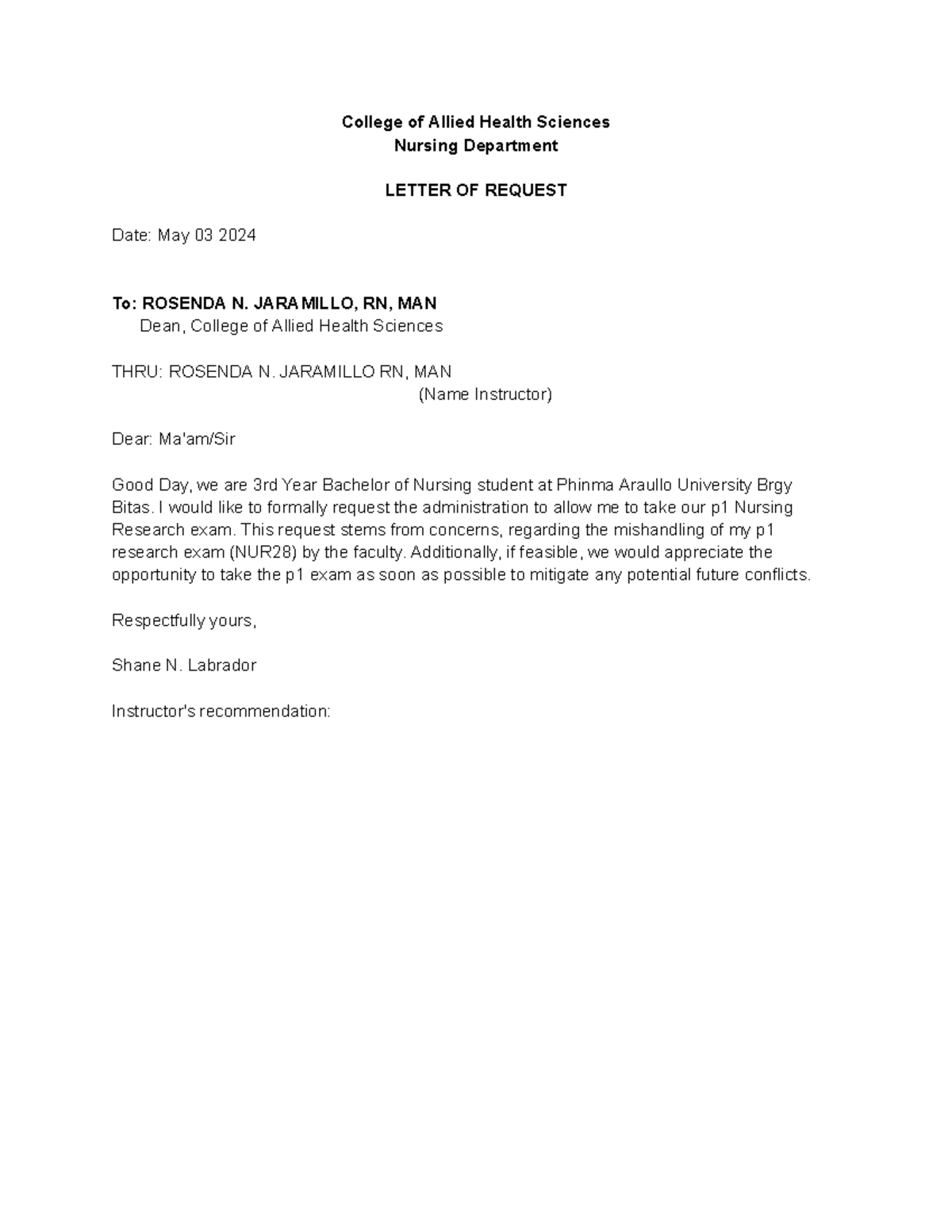 Untitled document - to see the lecture about my course - College of ...