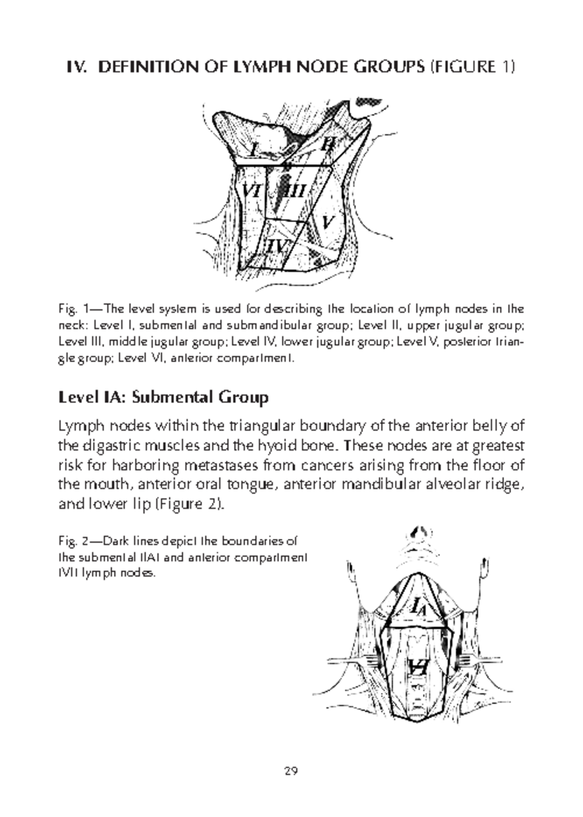 Neckdissectionpart 2 - IV. DEFINITION OF LYMPH NODE GROUPS (FIGURE 1 ...