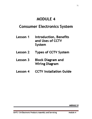 Module 1 EMTC124 - SEMICONDUCTOR DIODE Lesson 1 Junction Diodes Lesson 2 Varactor Diode and ...