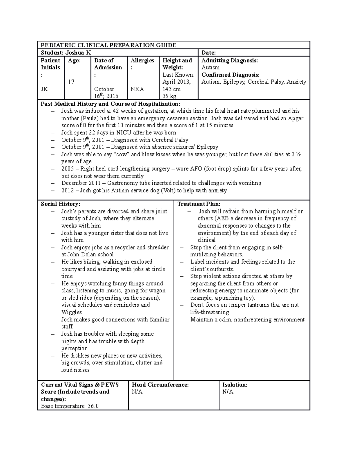 Pediatric Clinical Preparation Guide - JK - PEDIATRIC CLINICAL ...