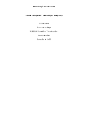 Comprehensive Health History Assignment of patient - Module 3 ...
