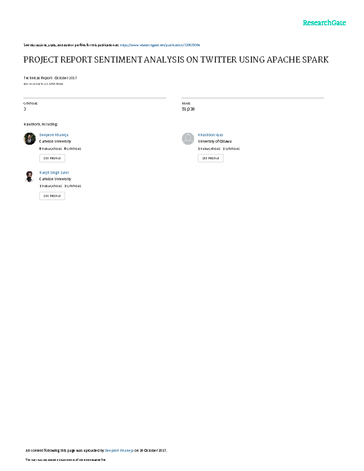 Twitter Sentiment Analysis report - See discussions, stats, and author ...