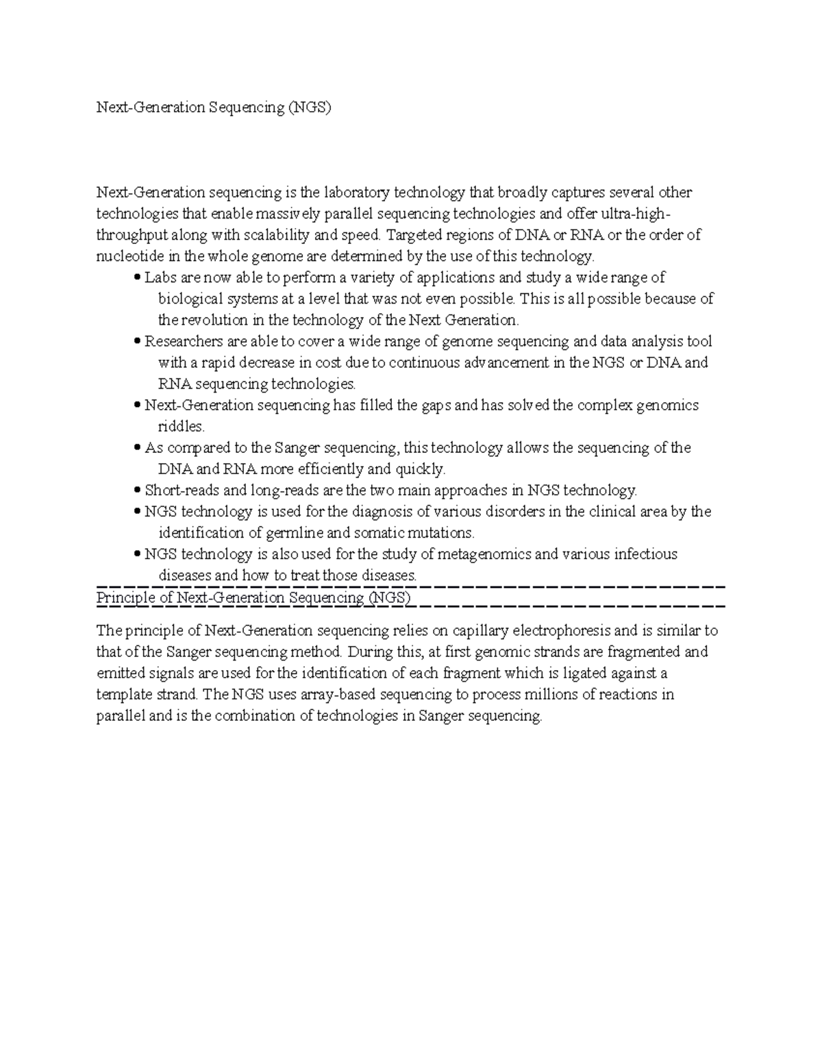 Next-Generation Sequencing (NGS) - Next-Generation Sequencing (NGS ...