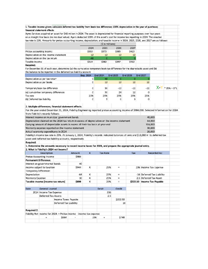 Acctg 331 exam 3 - Study guide for the final exam of the class with ...