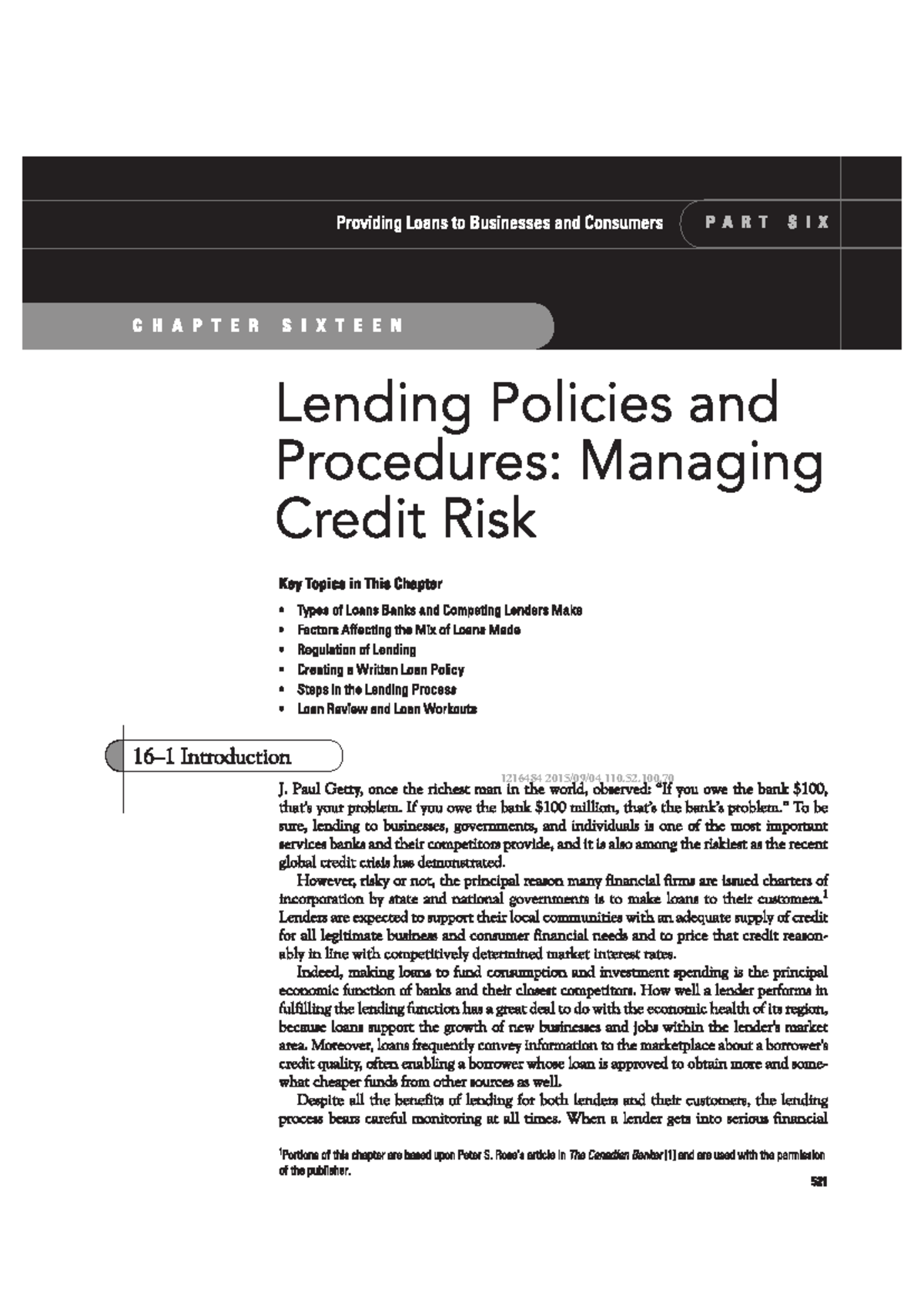 NHTM chapter 1 pdf - fff aaa - 1216484 2015/09/04 110.52. Lending ...