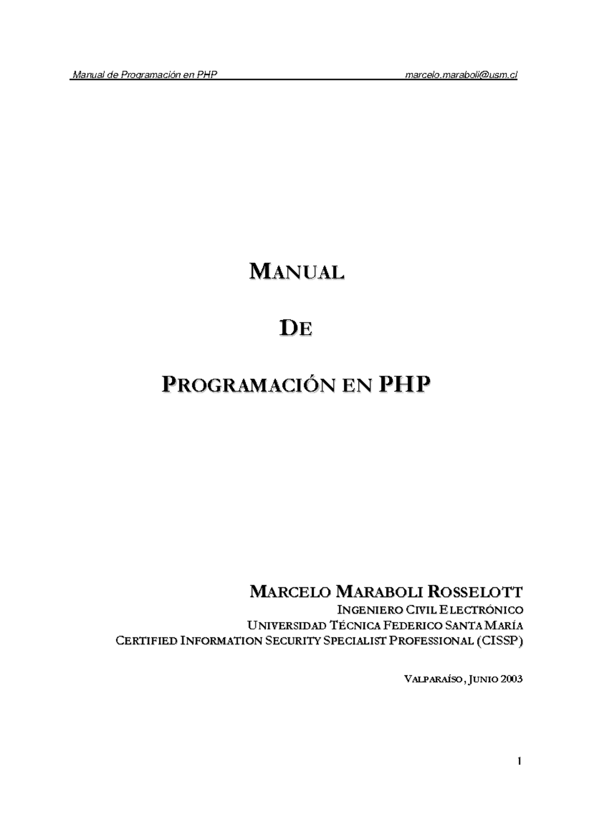 Manual php - LENGUAJE DE PROGRAMACION - M M ANANUUAALL DD EE PP ROROGGRRAAMMAACCIIÓÓNN EENN ...