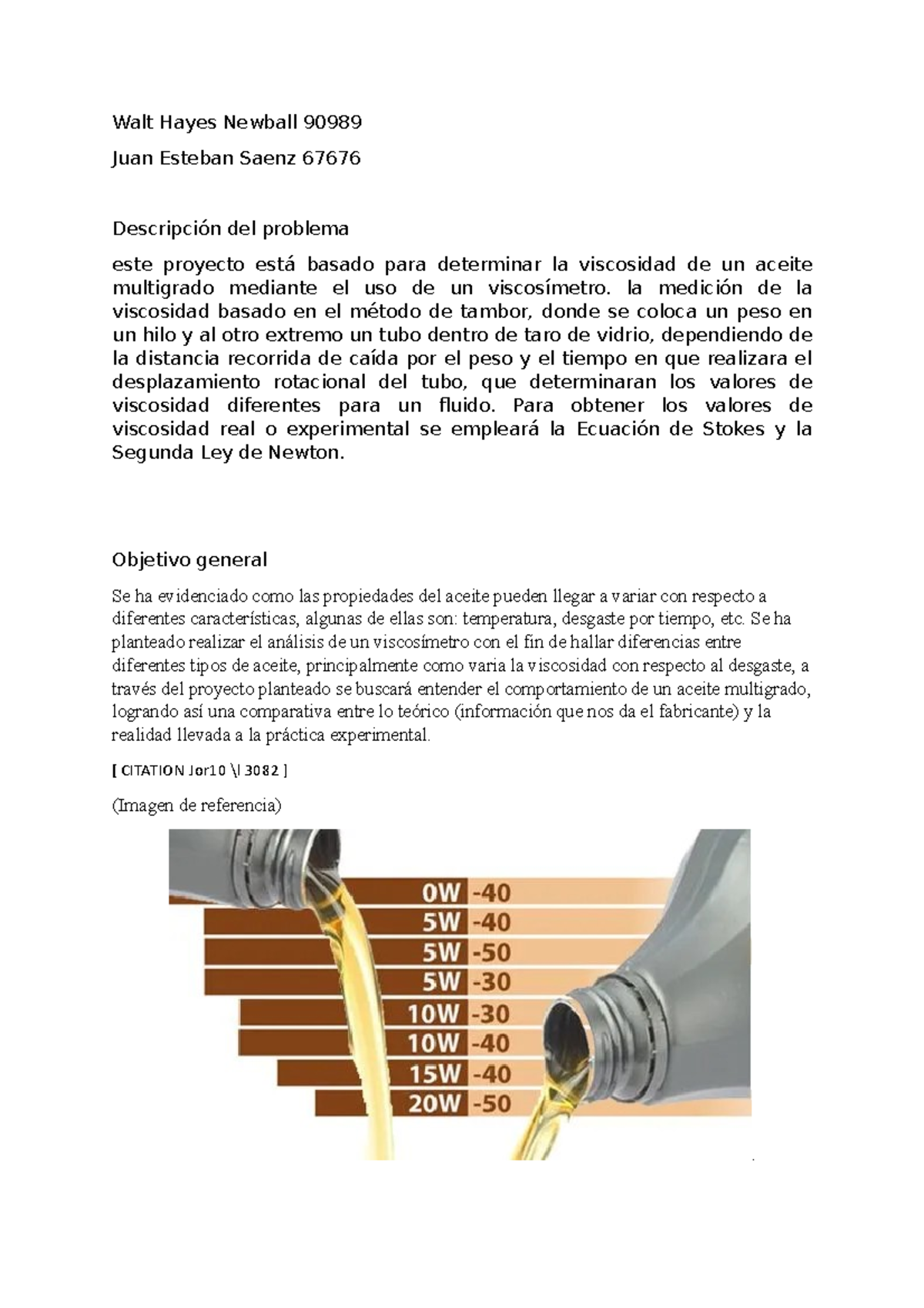 Proyecto Mecanica DE Fluidos - Walt Hayes Newball 90989 Juan Esteban ...