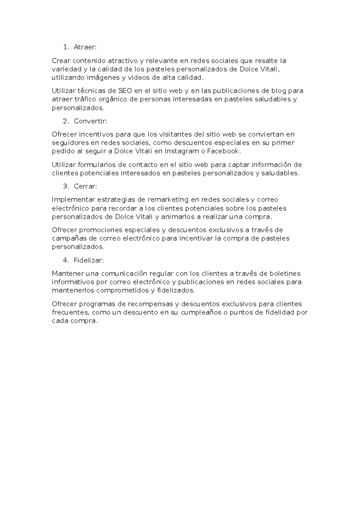 Atraer analisis - aasdasd - Atraer: Crear contenido atractivo y ...