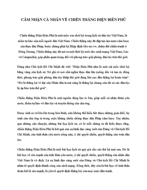 [Solved] Phn tch ni dung t tng H Ch Minh v mi quan h gia c lp dn tc v ch - Tư Tưởng Hồ Chí Minh ...