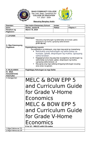 Iwrbs-Q1-Week2 - Modules - 12 SENIOR HIGH SCHOOL Introduction to World ...