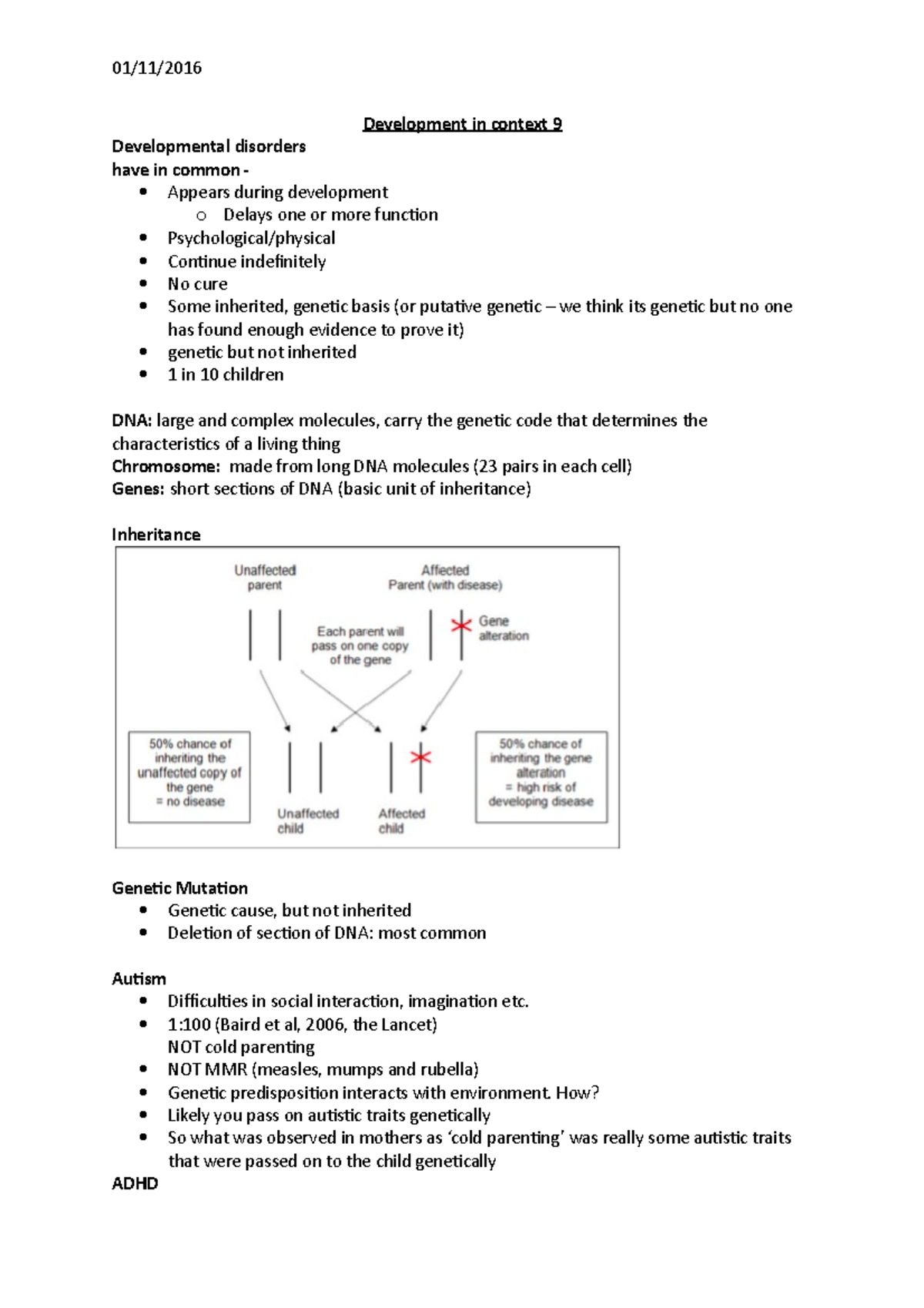 Development in context 9 - 01/11/2016 Development in context 9 ...