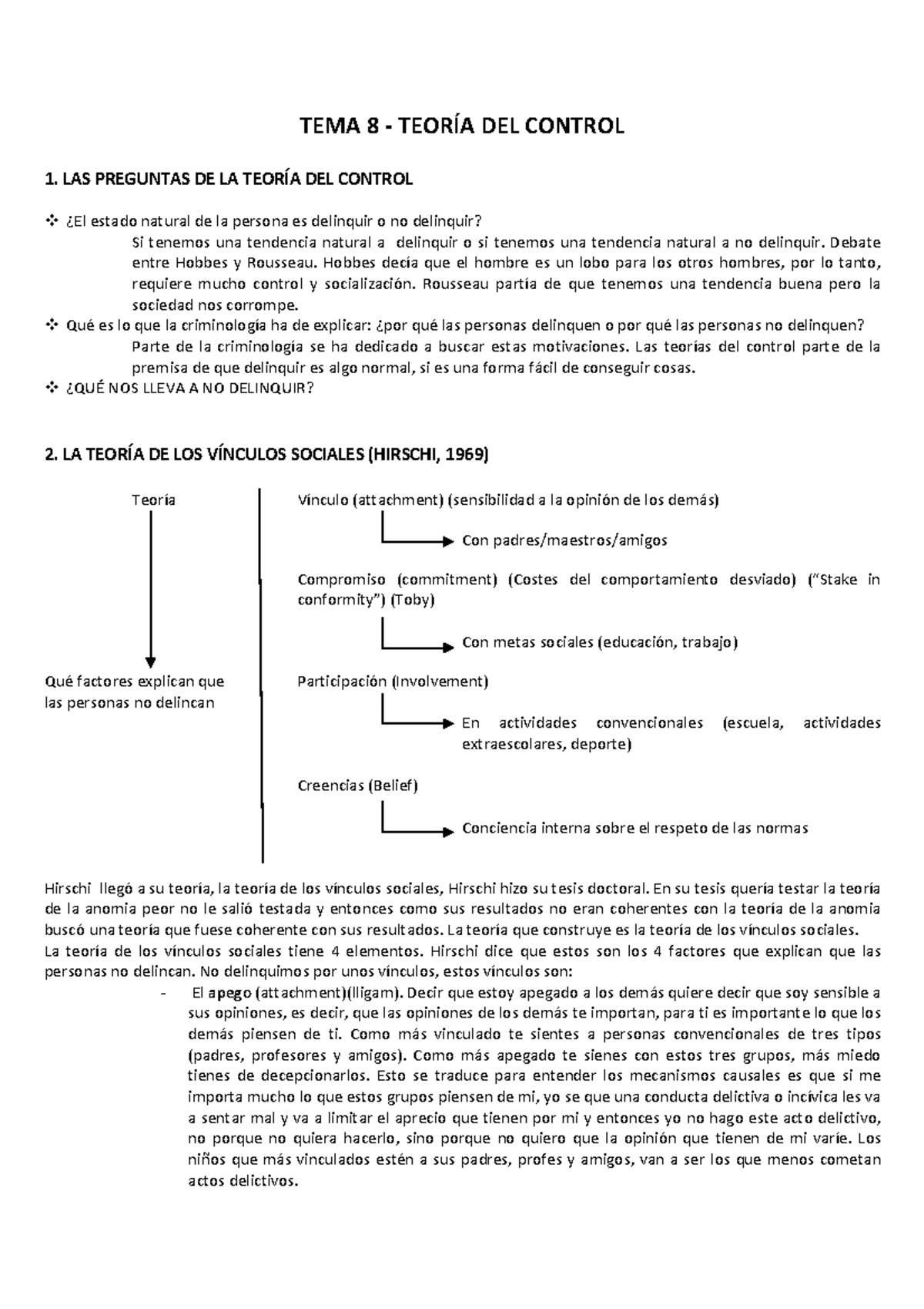 Apunts TEMA 8- Teorías del control - TEMA 8 DEL CONTROL 1. LAS ...