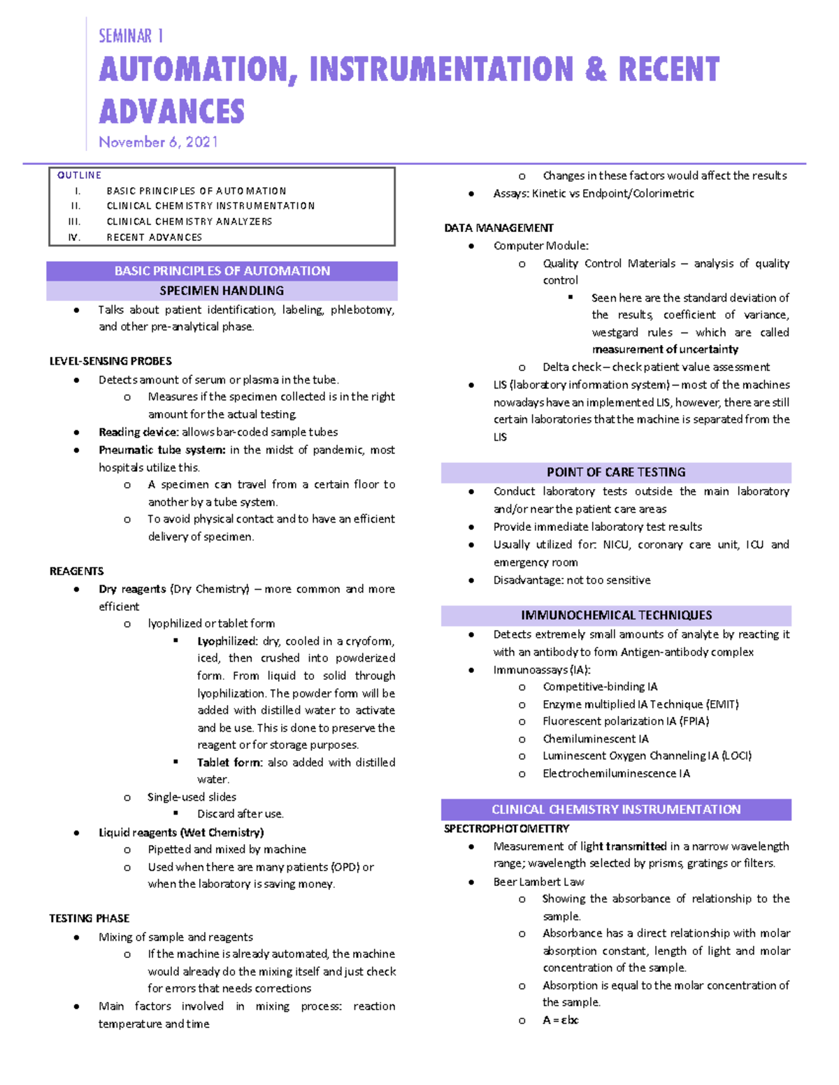 [11] Automation, Instrumentation Recent Advances CC1 - SEMINAR 1 ...