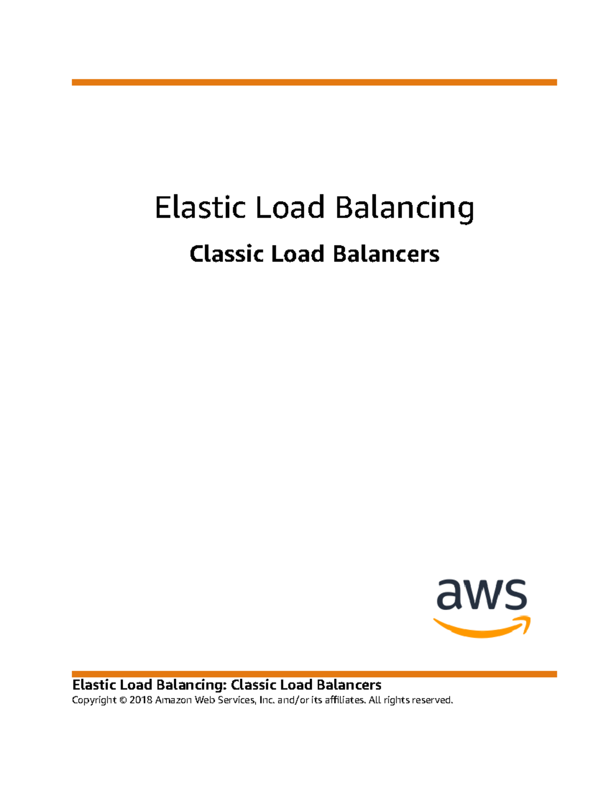 ELBClassic - This is useful for understanding elastic load balancing ...