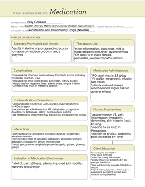 Heparin - Medication card - CLIENT MEDICATION FORM Trade & Generic ...