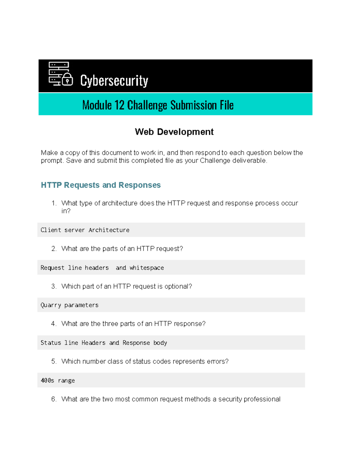 Dallas Mc Dougal Web Development Challenge - Cybersecurity Module 12 ...