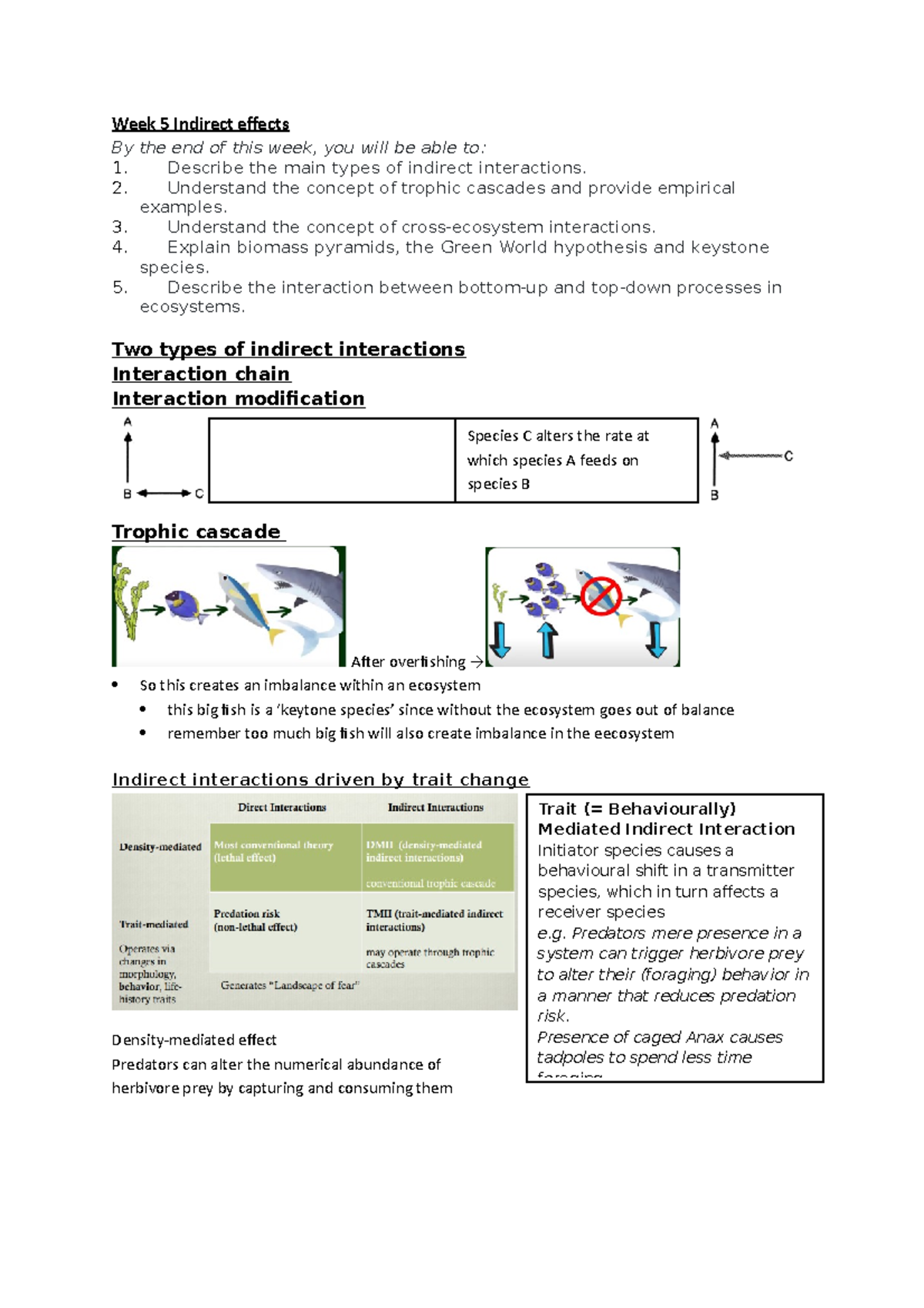 Week 5 Indirect effects - Week 5 Indirect effects By the end of this ...