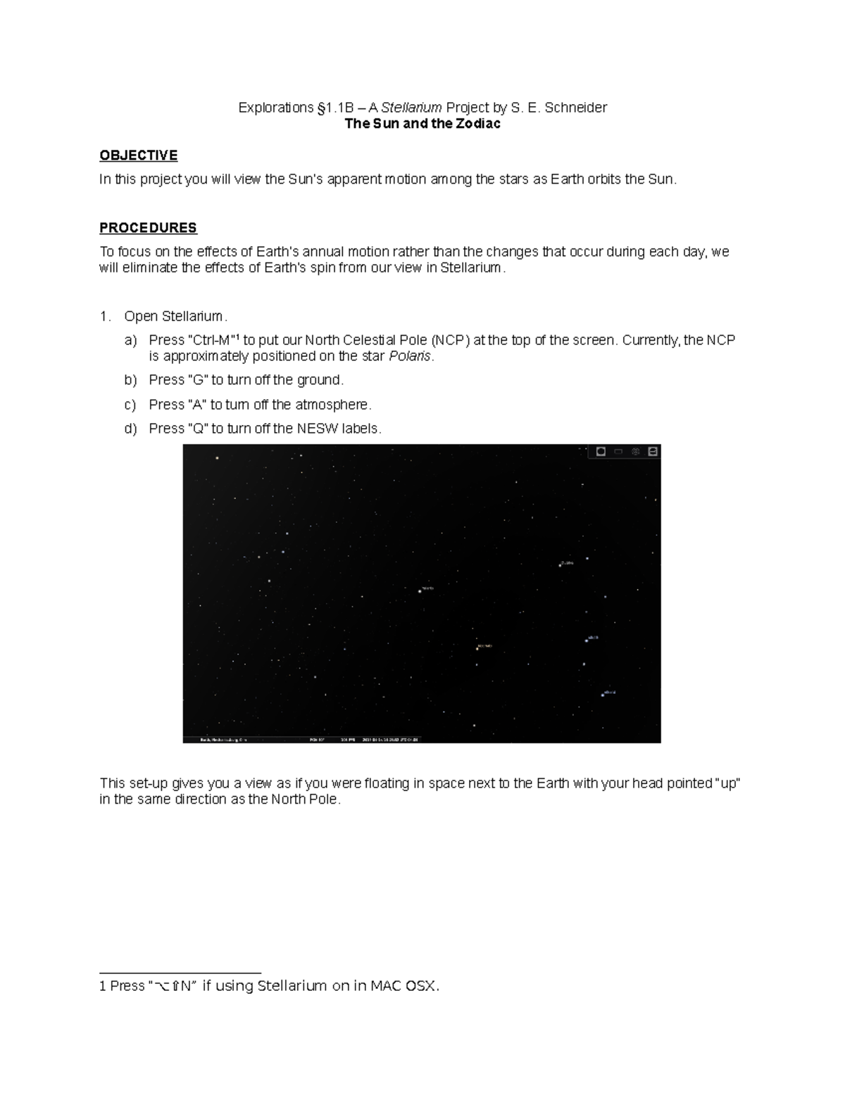 Arny Explorations 9e Project 1 1B - Explorations §1 – A Stellarium ...