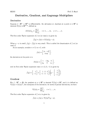 Lec 2(3) matrix-primer-lect3 - Lecture 3 Linear Equations and Matrices linear functions linear ...